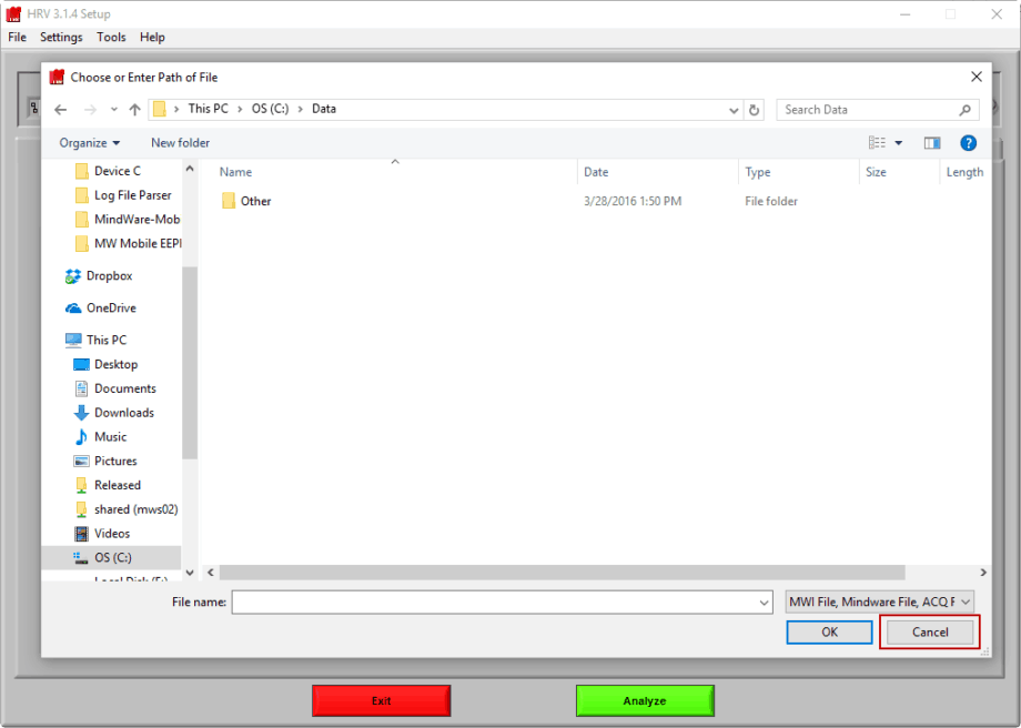 KB0058: Building an MWI File – MindWare Technologies Support