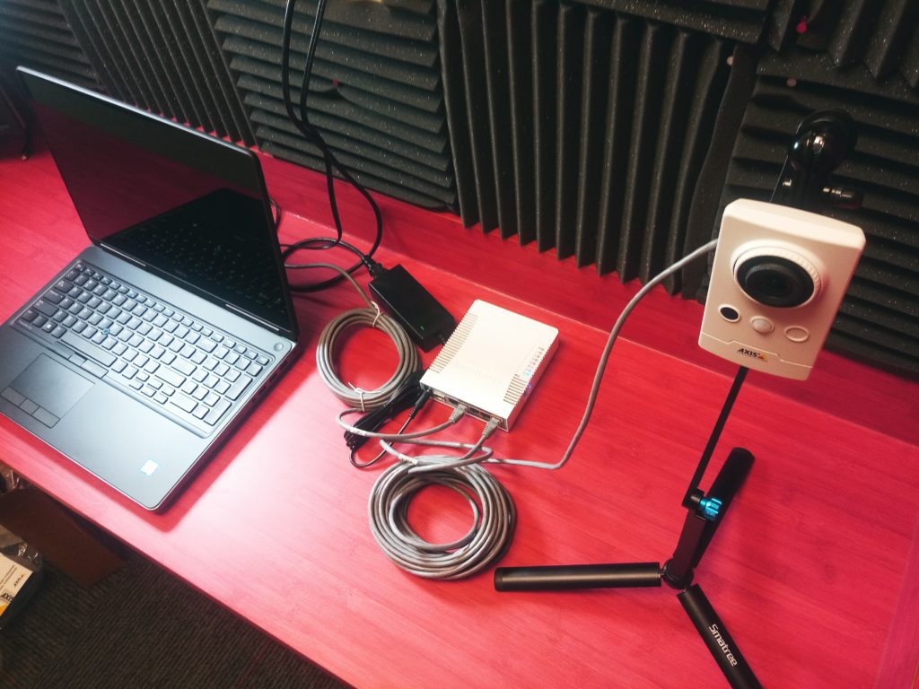 KB0085: Simple Lab Setup – Laptop + Wireless Network + Static Camera ...